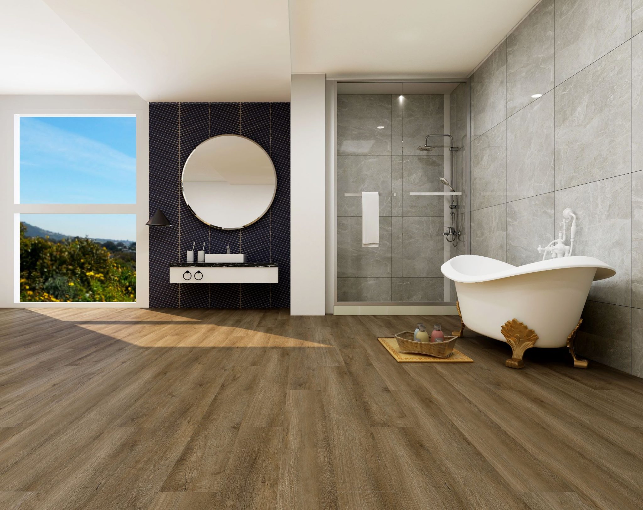 Cashmere Brown – Floors and Walls